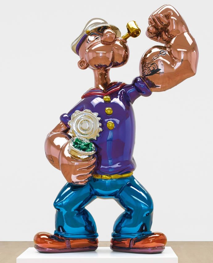 The Popeye statue in one Las Vegas hotel - Luxury RetailLuxury Retail
