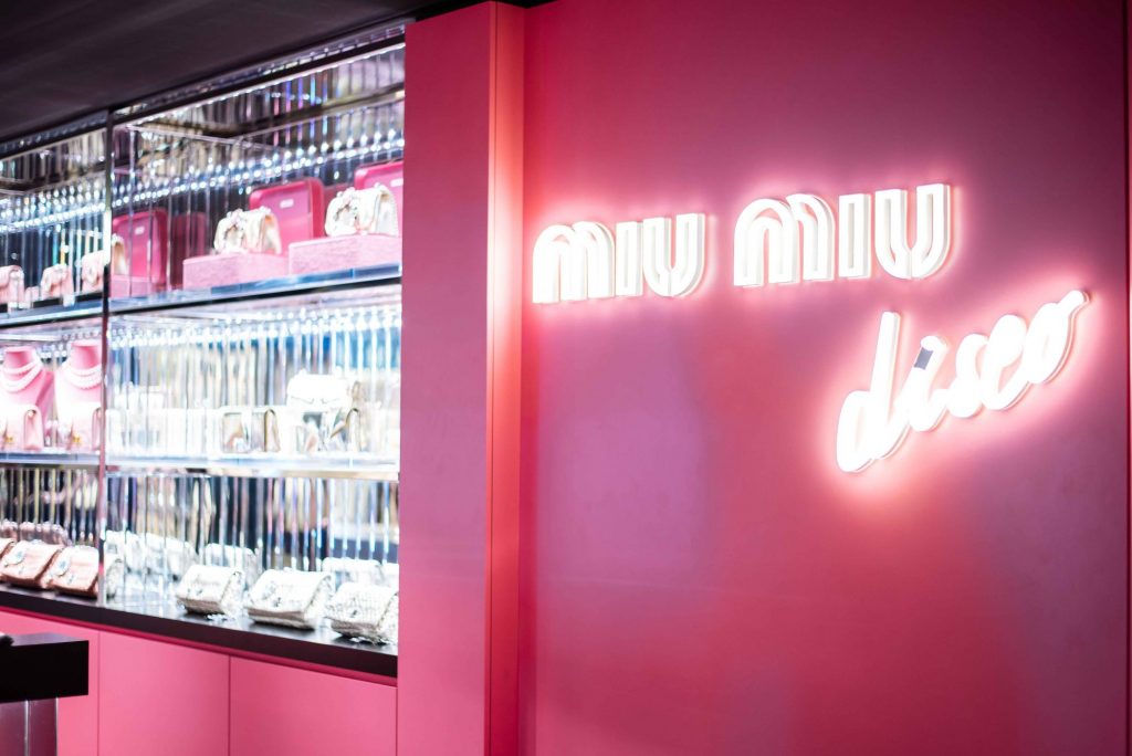 Miu Miu Disco pop-up store, Hong Kong - Luxury RetailLuxury Retail