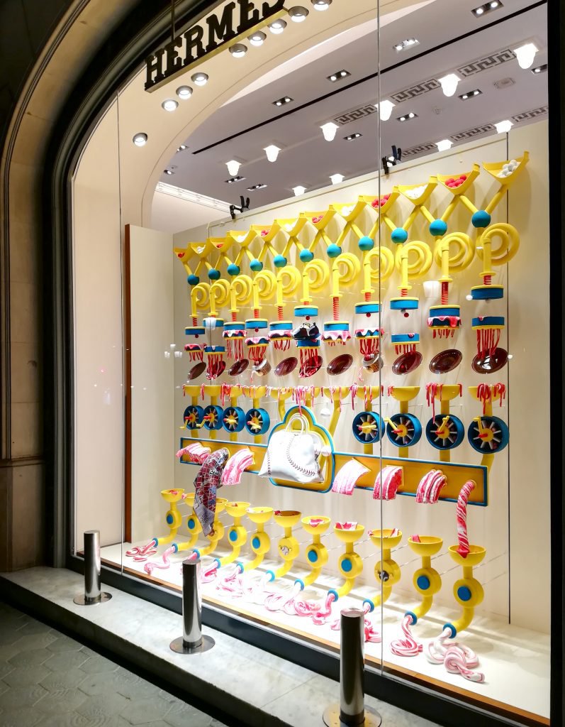“The FOUNDATION of play” Hermès Barcelona - Luxury RetailLuxury Retail
