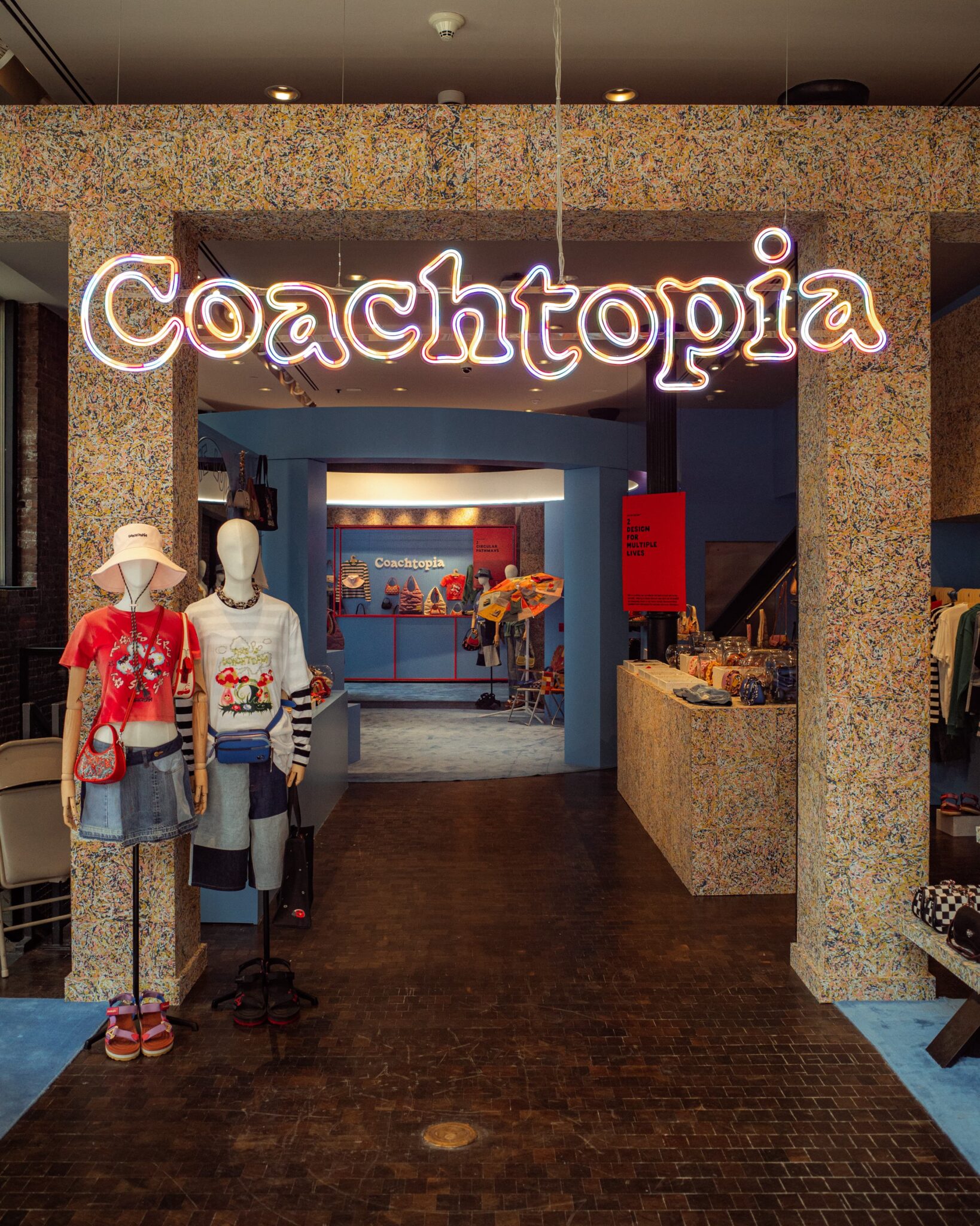 "Coachtopia" Pop-up in Soho NYLuxury Retail