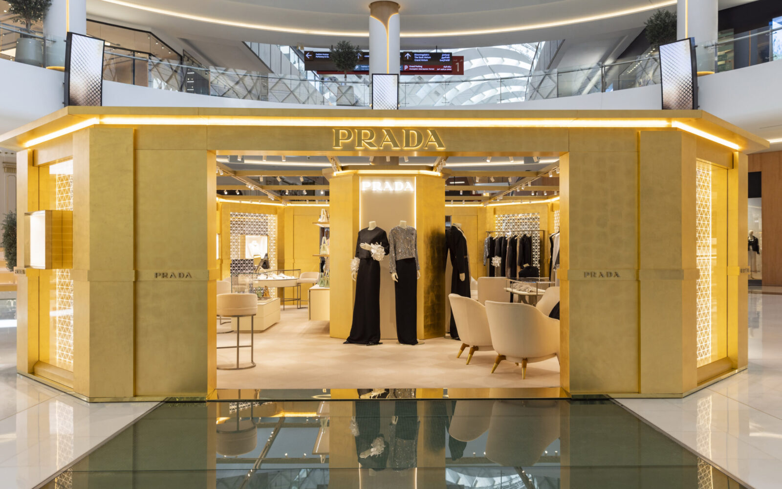 “Prada Shine” Pop-Up In Dubai At Dubai MallLuxury Retail